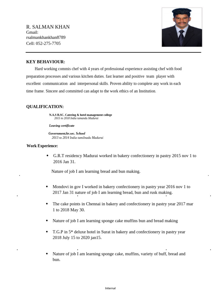 Resume Salman | PDF