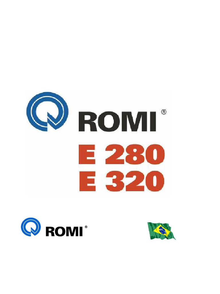Manual do Usuário ROMI E280 E320 | PDF