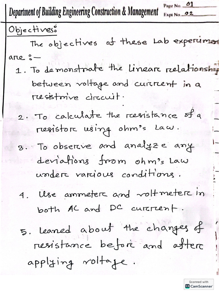 Eee Lab Abir 2 | PDF
