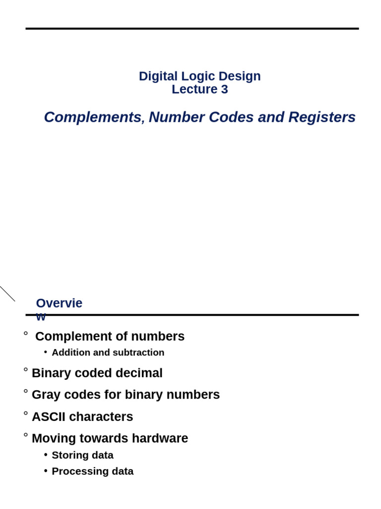 Complements | PDF | Error Detection And Correction | Binary Coded Decimal