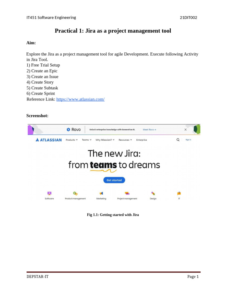 21DIT002 SE PracticalFile | PDF | Selenium (Software) | Project Management