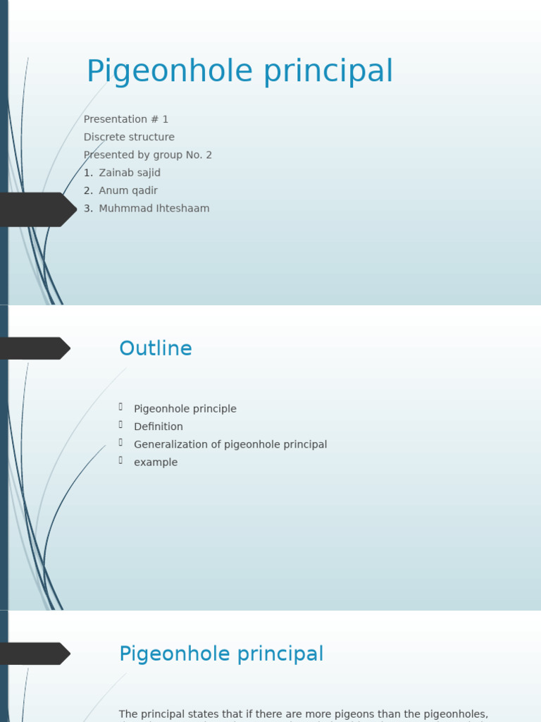Pigeonhole Principal | PDF | Language Arts & Discipline
