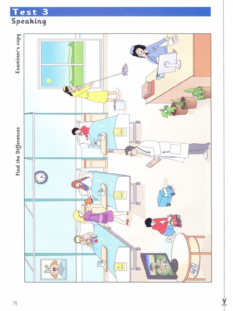 Test 3 Flyers 8 - Find The Difference 1 | PDF