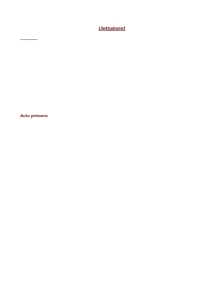 Jettatore-Obra Completa | PDF