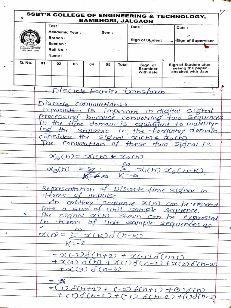 SSBT Engineering College Test Document | PDF