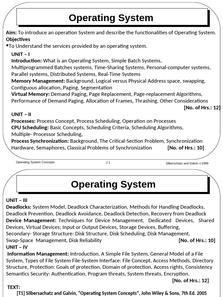 Introduction | PDF | Operating System | Process (Computing)
