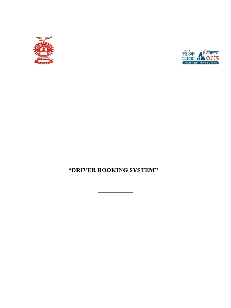 Driver Booking System | PDF | Device Driver | Databases