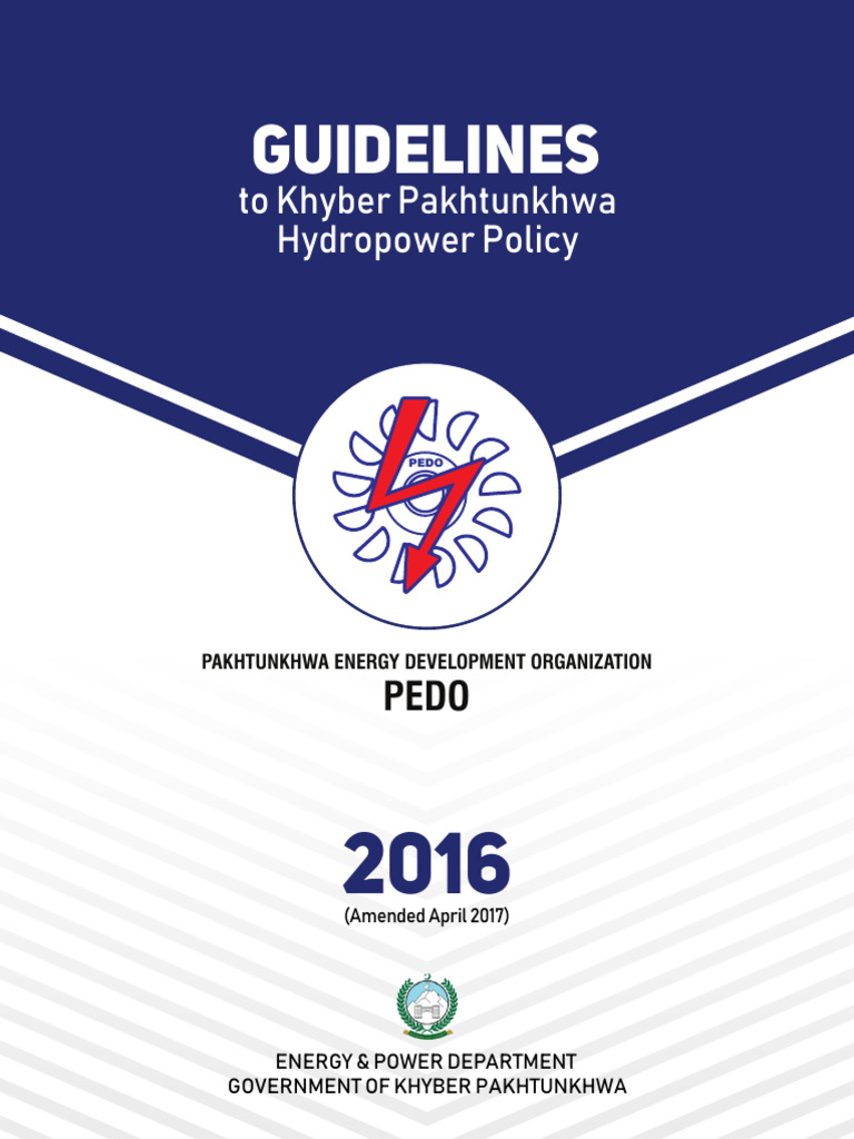 Guidelines To KP Hydropower Policy 2016 | PDF | Request For Proposal ...