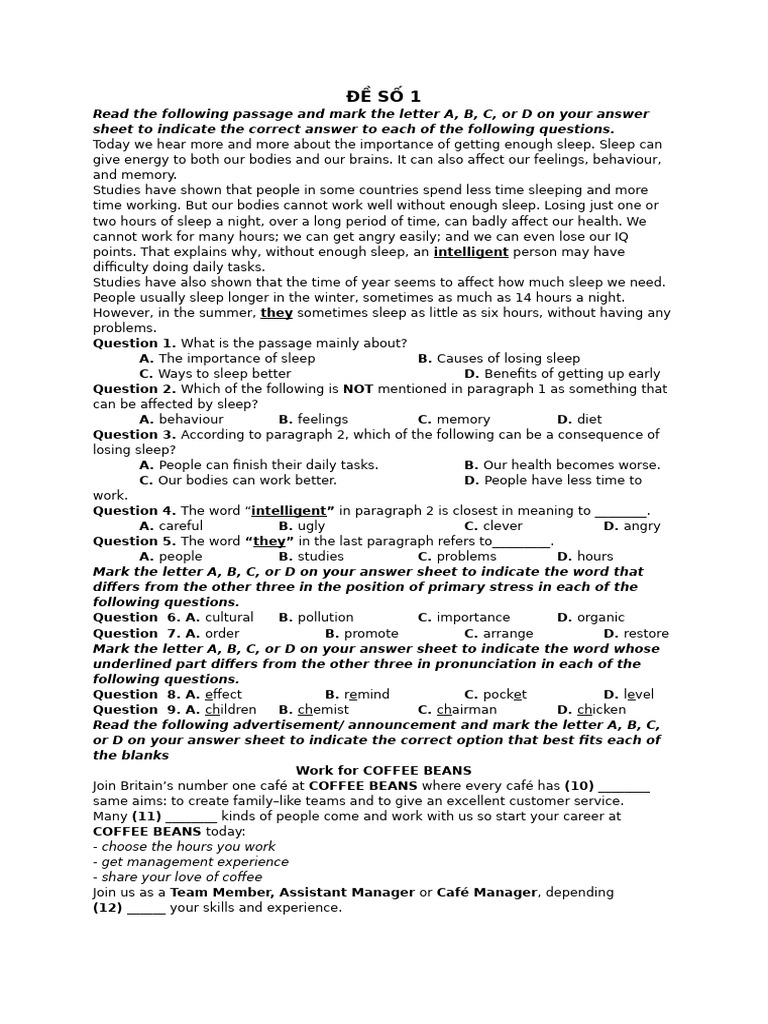 Bộ Đề Bsmh 2025-Volume 2 - (Trên Lớp 1) - (Bản Học Sinh) | PDF ...