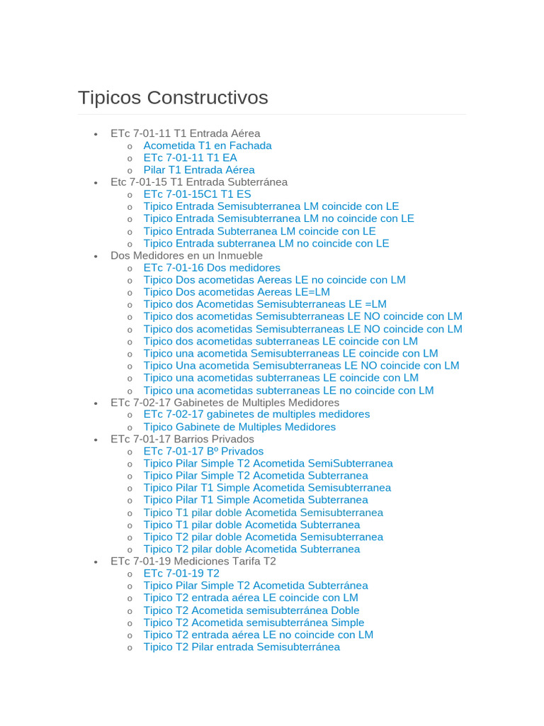 Tipicos Constructivos | PDF
