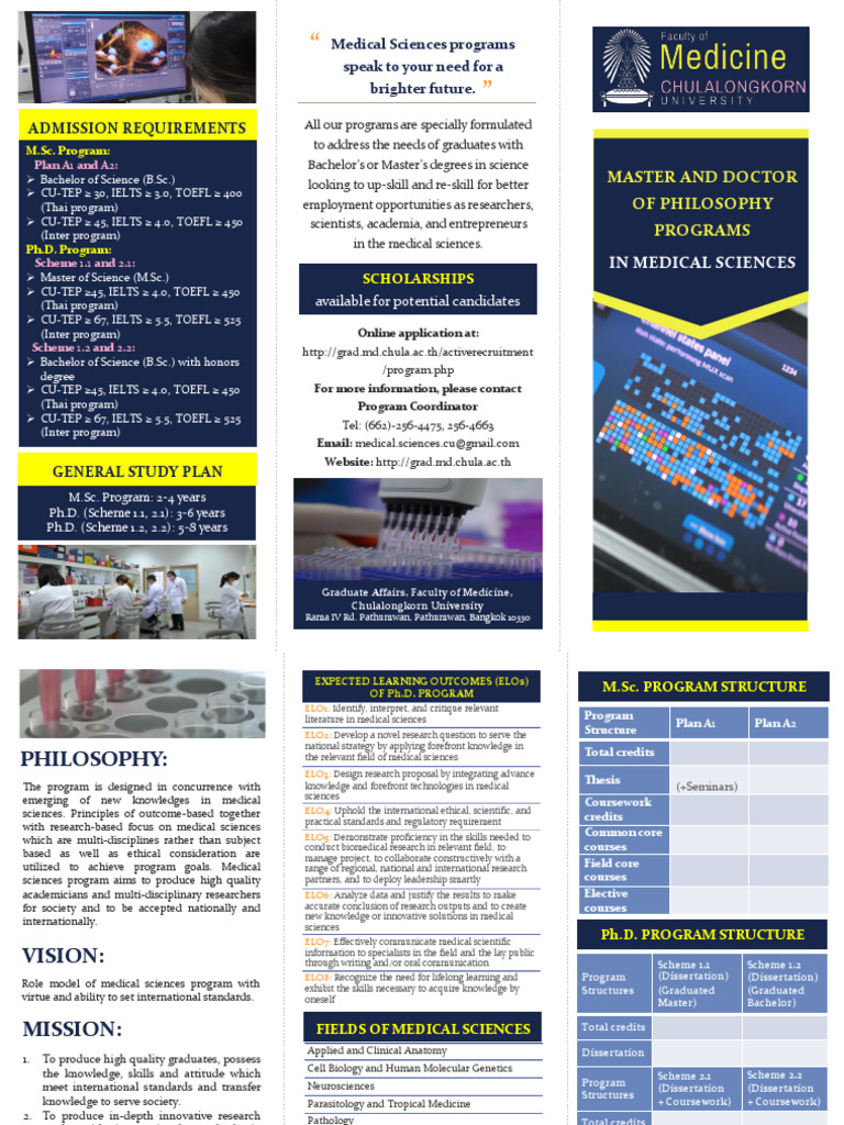 brochure | PDF | Pathology | Science