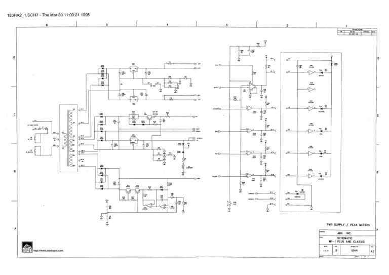ADA-MP-1-Classic-power-supply&peak-meters | PDF