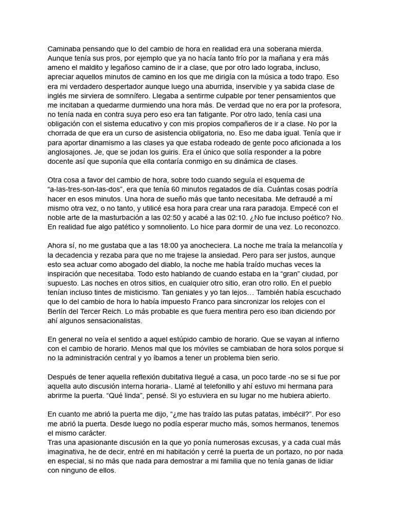 Caminaba | PDF