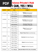 Udvash Routine 1 | PDF | Euclidean Vector | Cell (Biology)