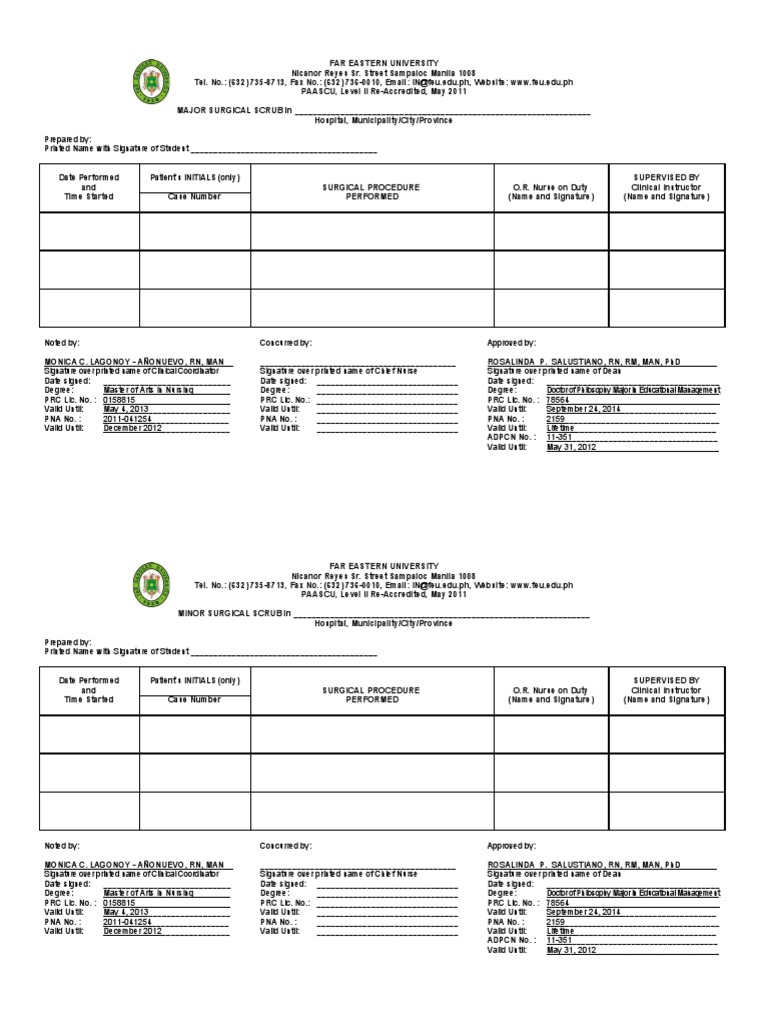 PRC Official Form | PDF | Nursing | Medicine