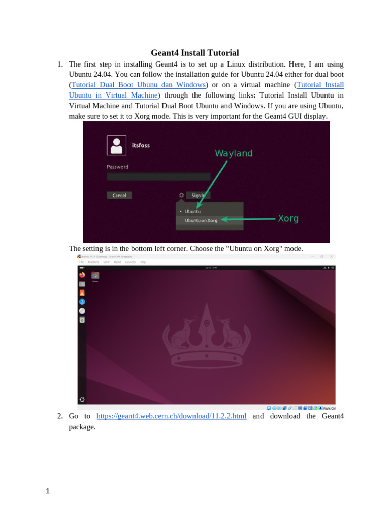 Geant4 Install Tutorial | PDF | System Software | Software