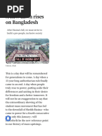 JULY REVOLUTION_paragraph (Rokun Sir) | PDF | Social Movements | Protest