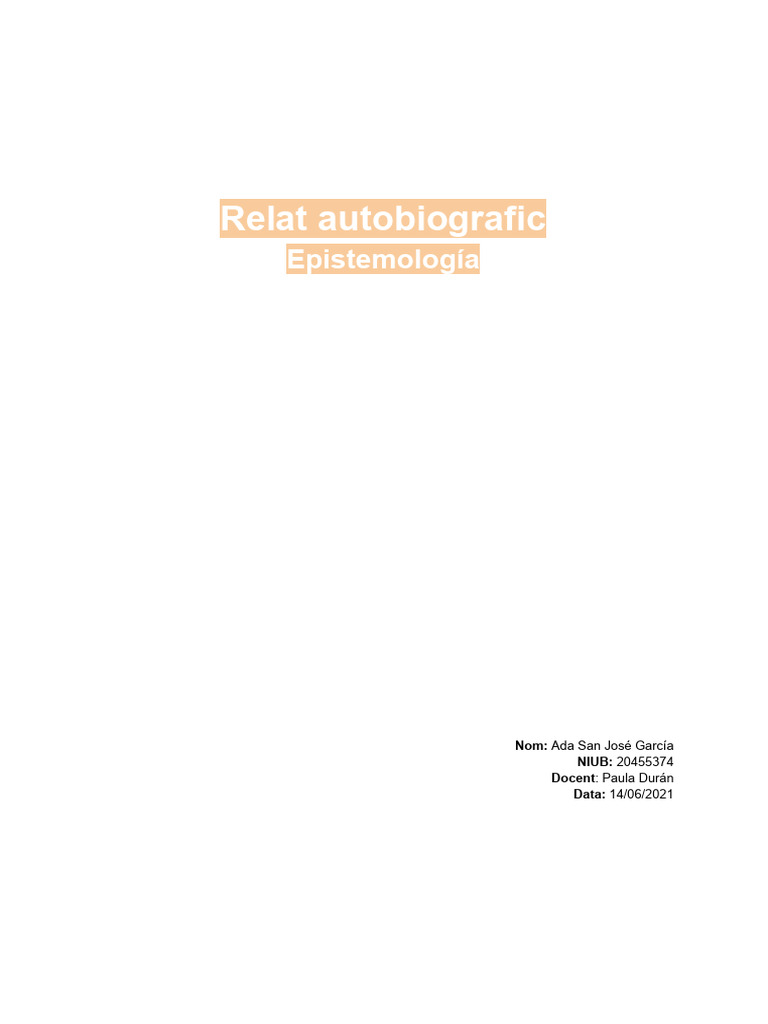 Epistemologia Trabajo Invididual ADAA | PDF
