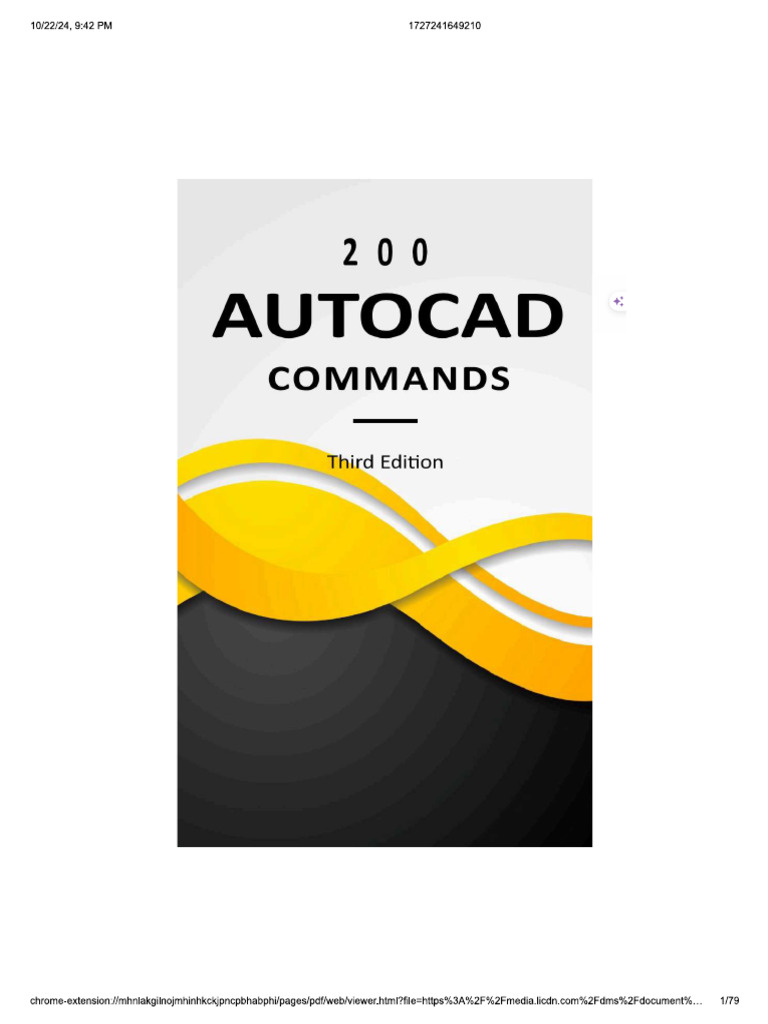 AutoCAD Commands | PDF