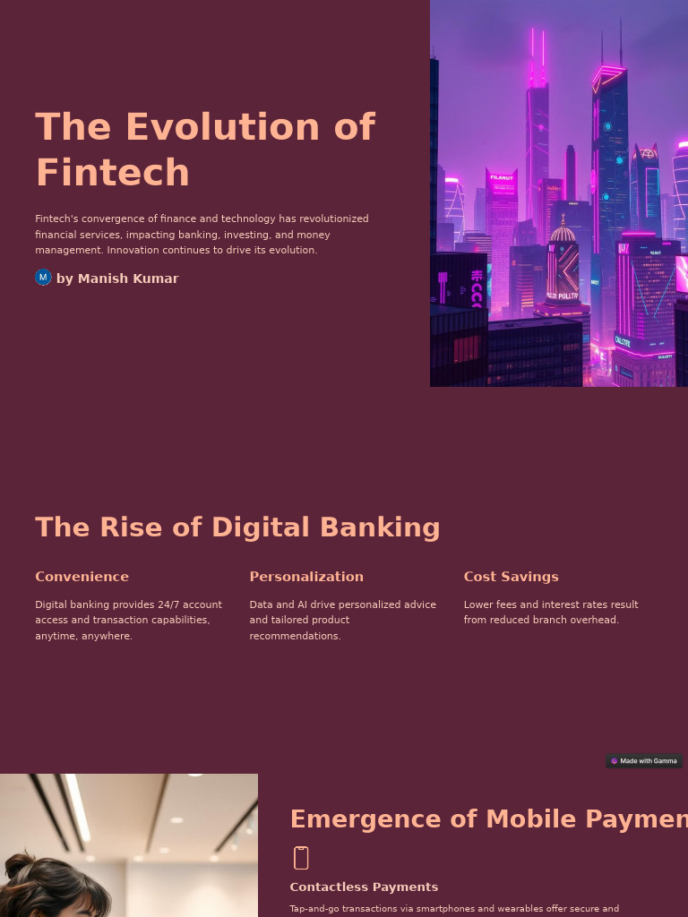 The Evolution of Fintech | PDF | Cryptocurrency | Loans