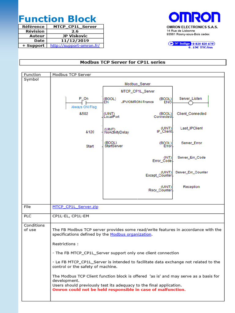 MTCP_CP1L_Server_E | PDF | Port (Computer Networking) | Computer Engineering