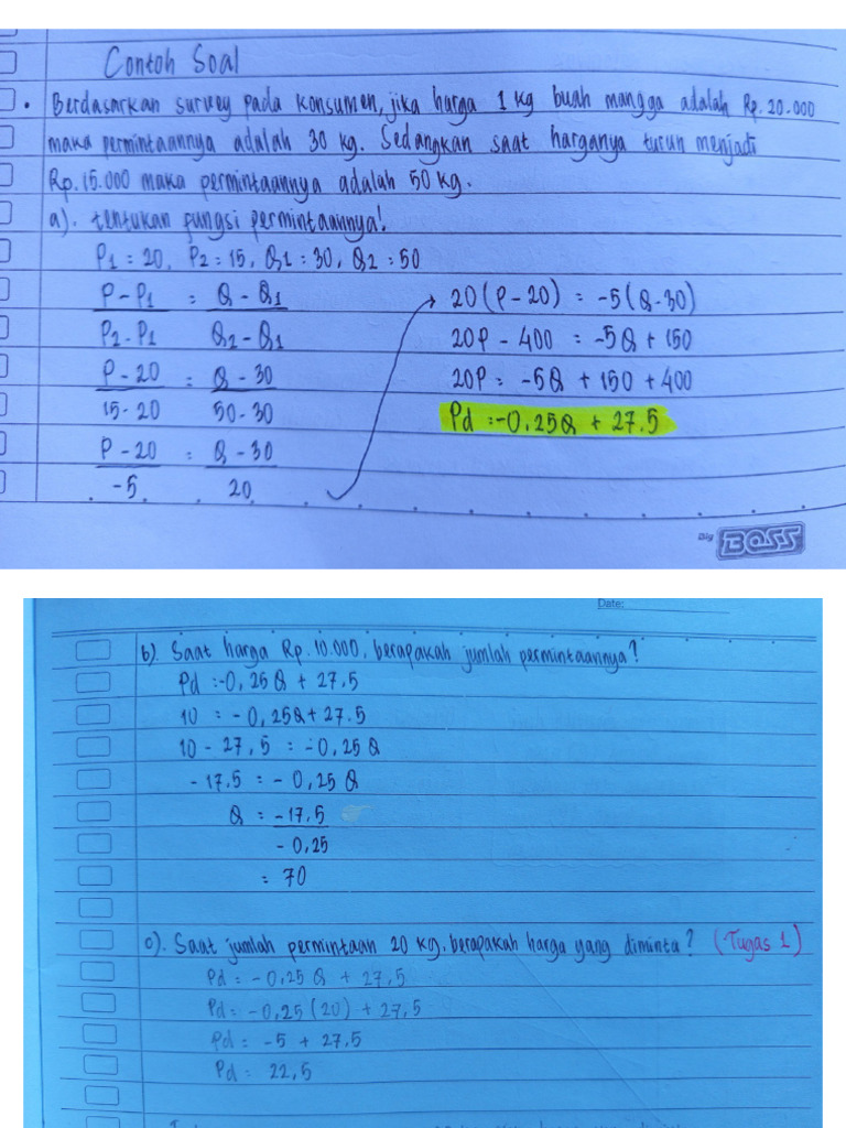 Tugas Matematika Ekonomi-Rima Siti Robiah | PDF