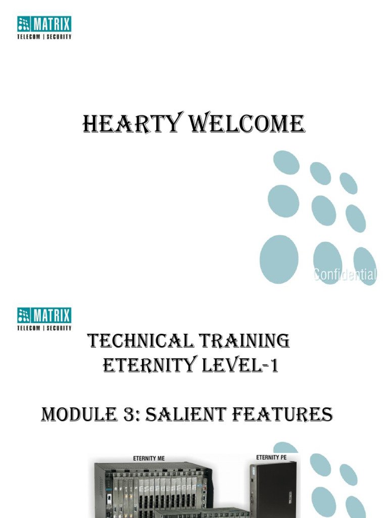 2011 Eternity Level 1 Module 3 | PDF | Telecommunications | Computing