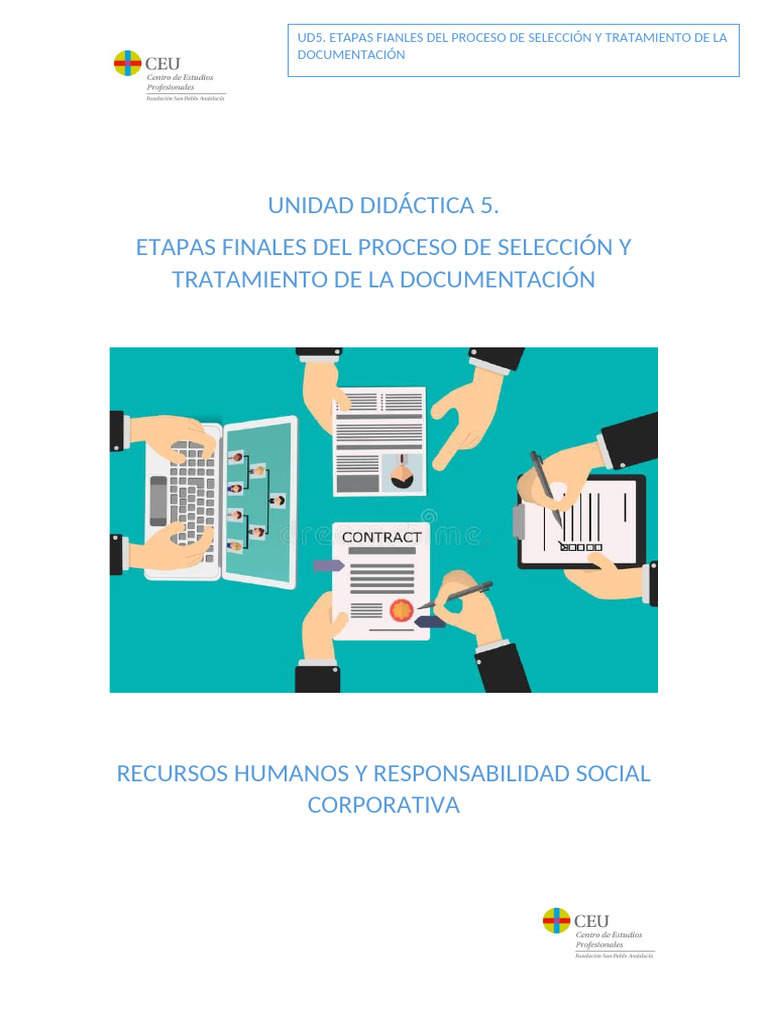 Tema 5 RRHH y RSC | PDF | Gestión de recursos humanos | Business