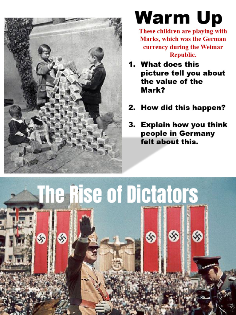 The Rise of Dictators in 20th Century | PDF