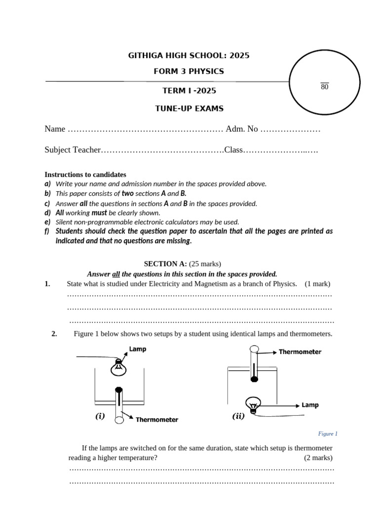 Physics - Physics - Question Paper | PDF | Density | Heat Transfer
