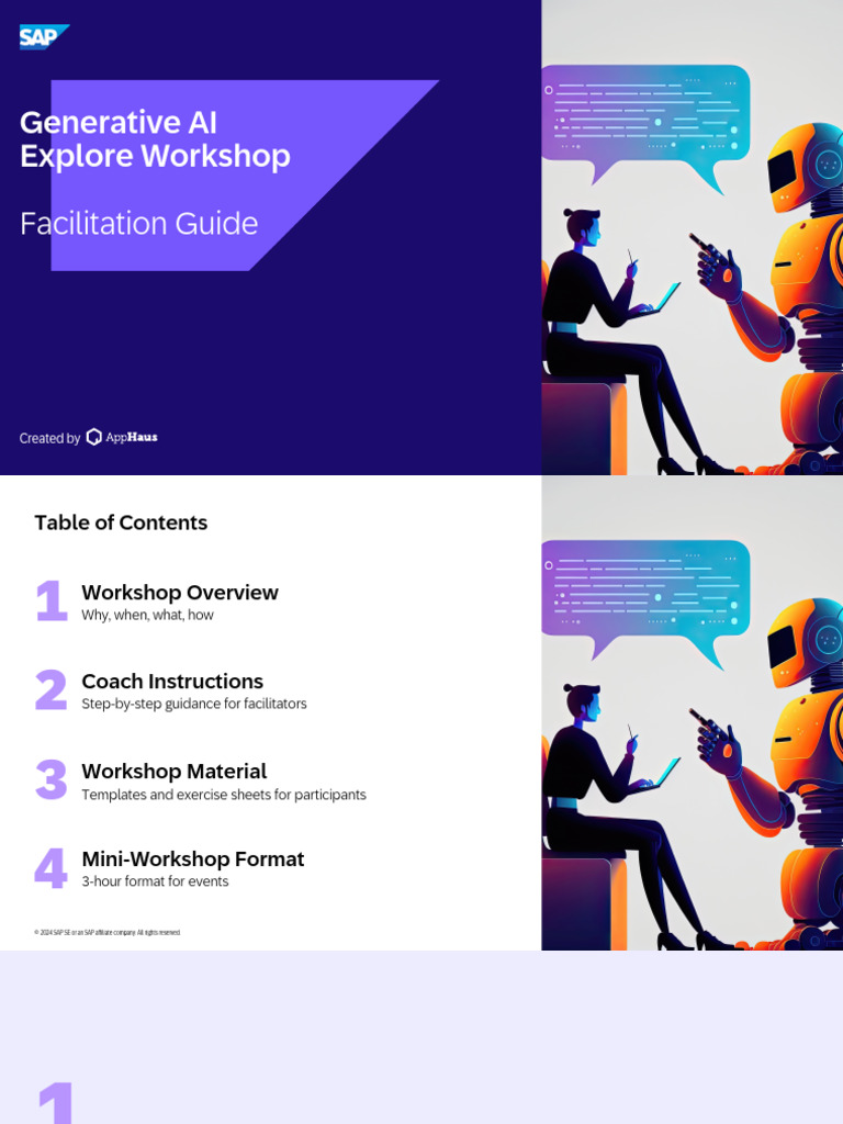 Generative AI Workshop Facilitation Guide | PDF | Artificial ...