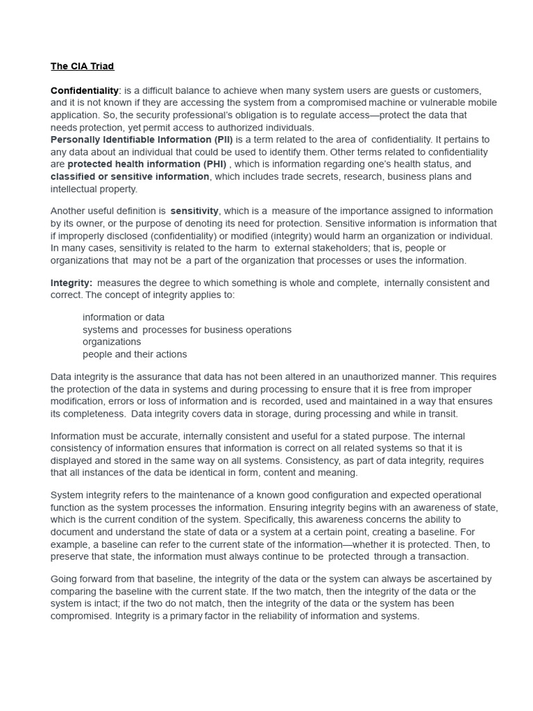 8 ISC2 Online Course Reading Material | PDF | Risk | Security