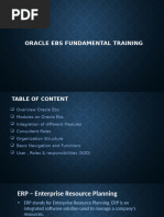 Oracle ERP Modules Overview List | PDF