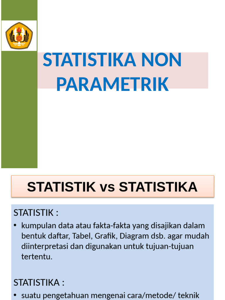 1 Statistik Non Parametrik 01 - Skala | PDF | Karier & Perkembangan