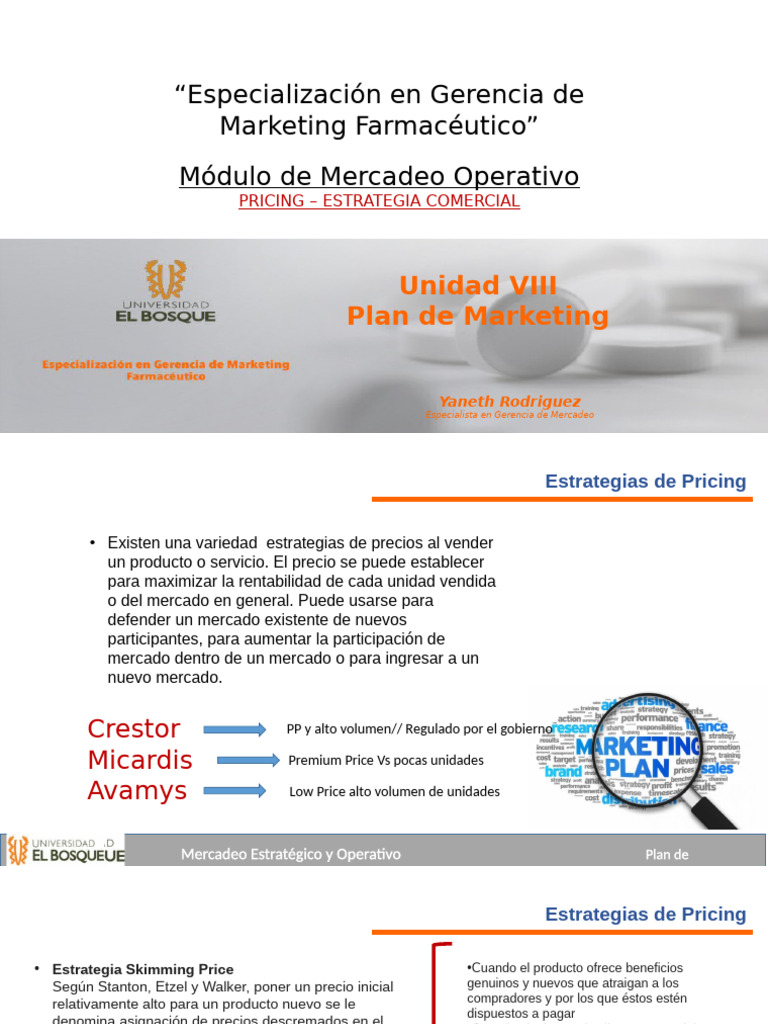 Mkt Operativo Sesiones 2 y 3 u Bosque | PDF | Marketing | Producto ...