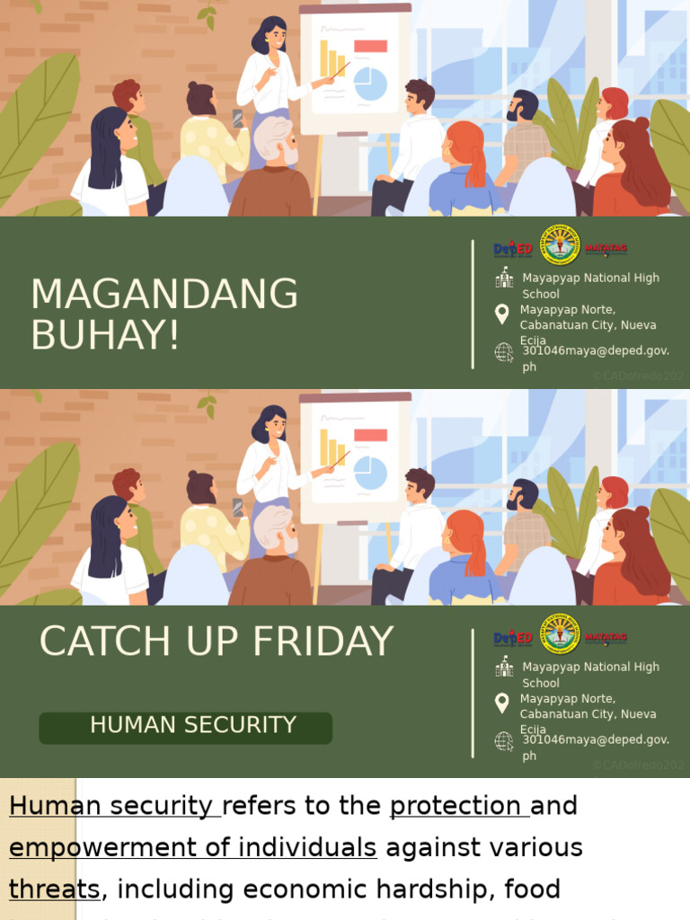 Human Security With Activity | PDF | Food Security | Securities