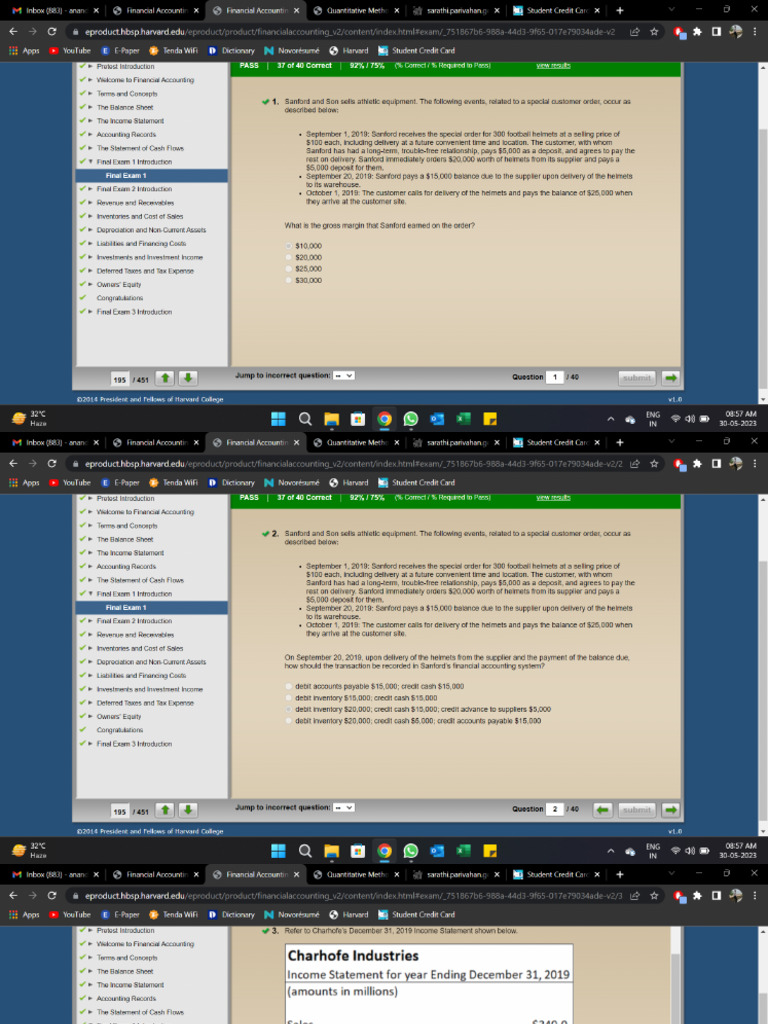 Final Exam 1 Questions and Answers | PDF
