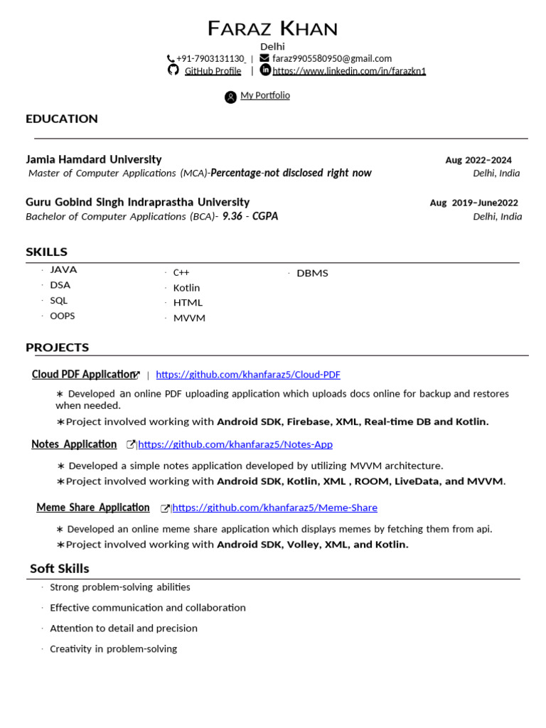My CV | PDF
