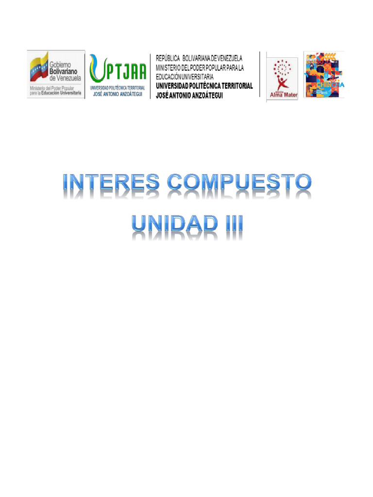 Interés Compuesto | PDF | Interés | Interés compuesto