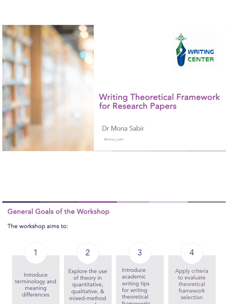 Writing Theoretical Framework for Research Papers.pdf | PDF | Theory ...