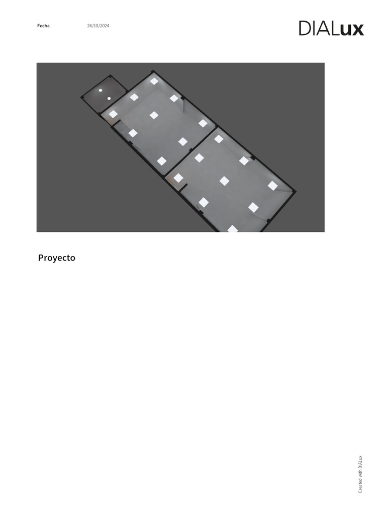 INFORME ILUMINACION DIALUX EVO | PDF | Color | Electrodinámica