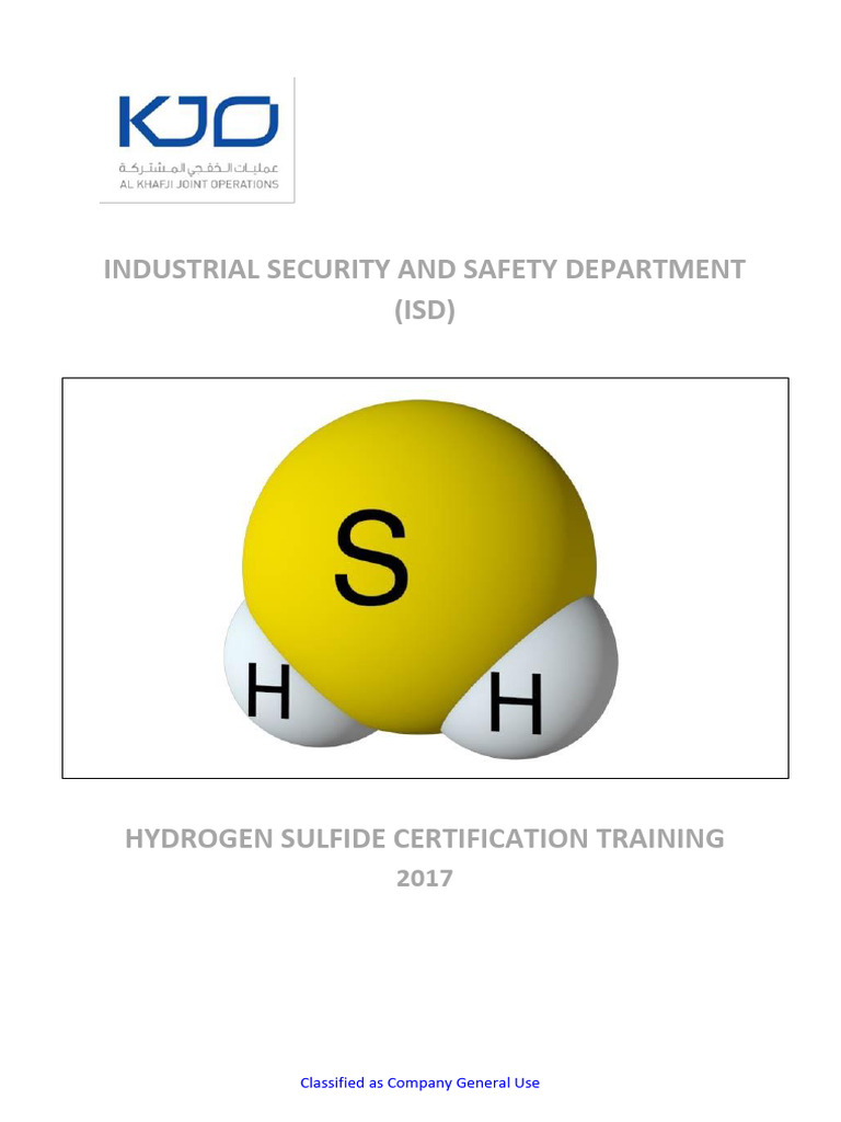 KJO H2S Handout 2016 | PDF