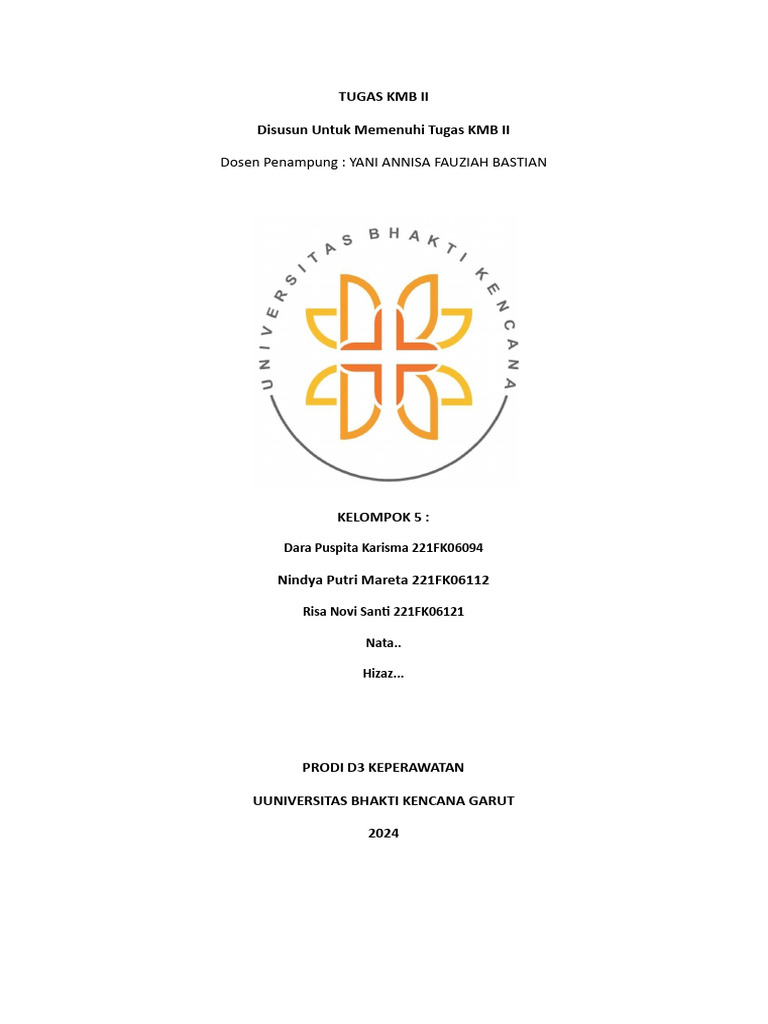 SOP KELOMPOK 5 KMB II | PDF