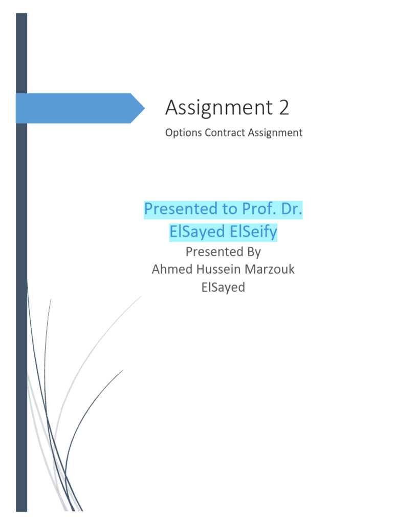 Assignment 2 | PDF | Financial Markets | Securities (Finance)