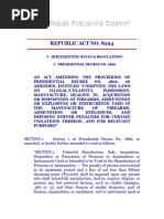 PD1866 As Amended by RA 8294 and Ra 9516 | PDF | Double Jeopardy | Repeal