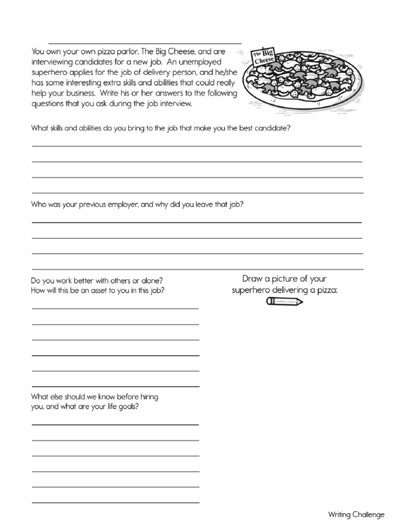 5th Grade Writing Worksheets | PDF | Business