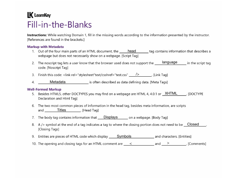 SEO Metadata and XHTML Guide | PDF