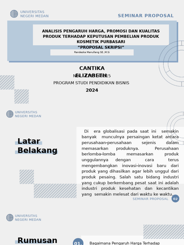 Seminar Proposal Pemasaran | PDF