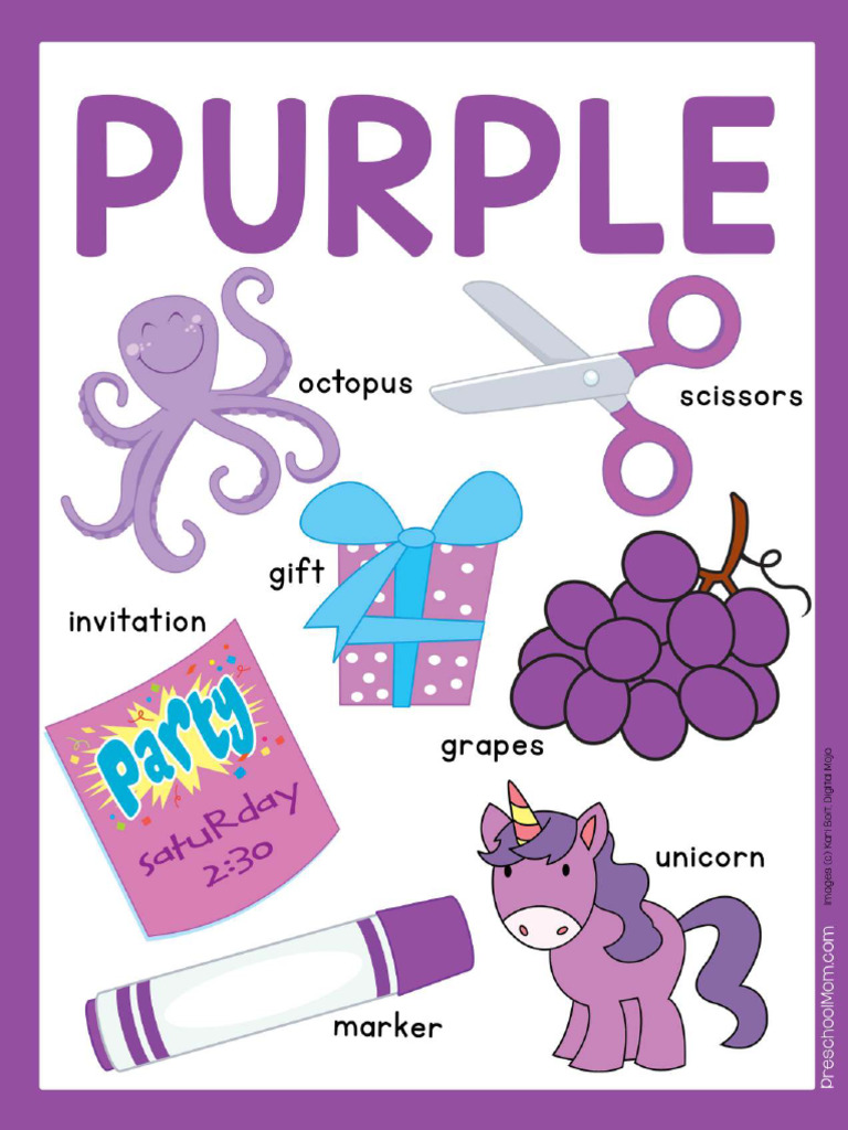 Color Chart Purple | PDF