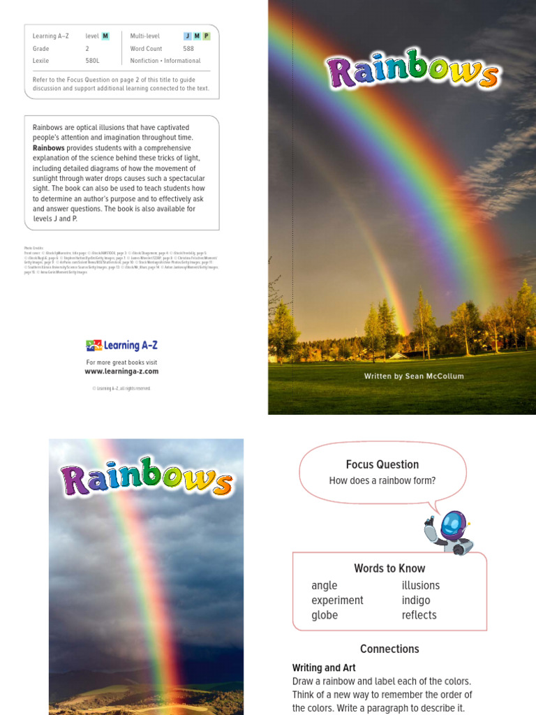 Raz lm27 Rainbows CLR | PDF | Rainbow | Sky